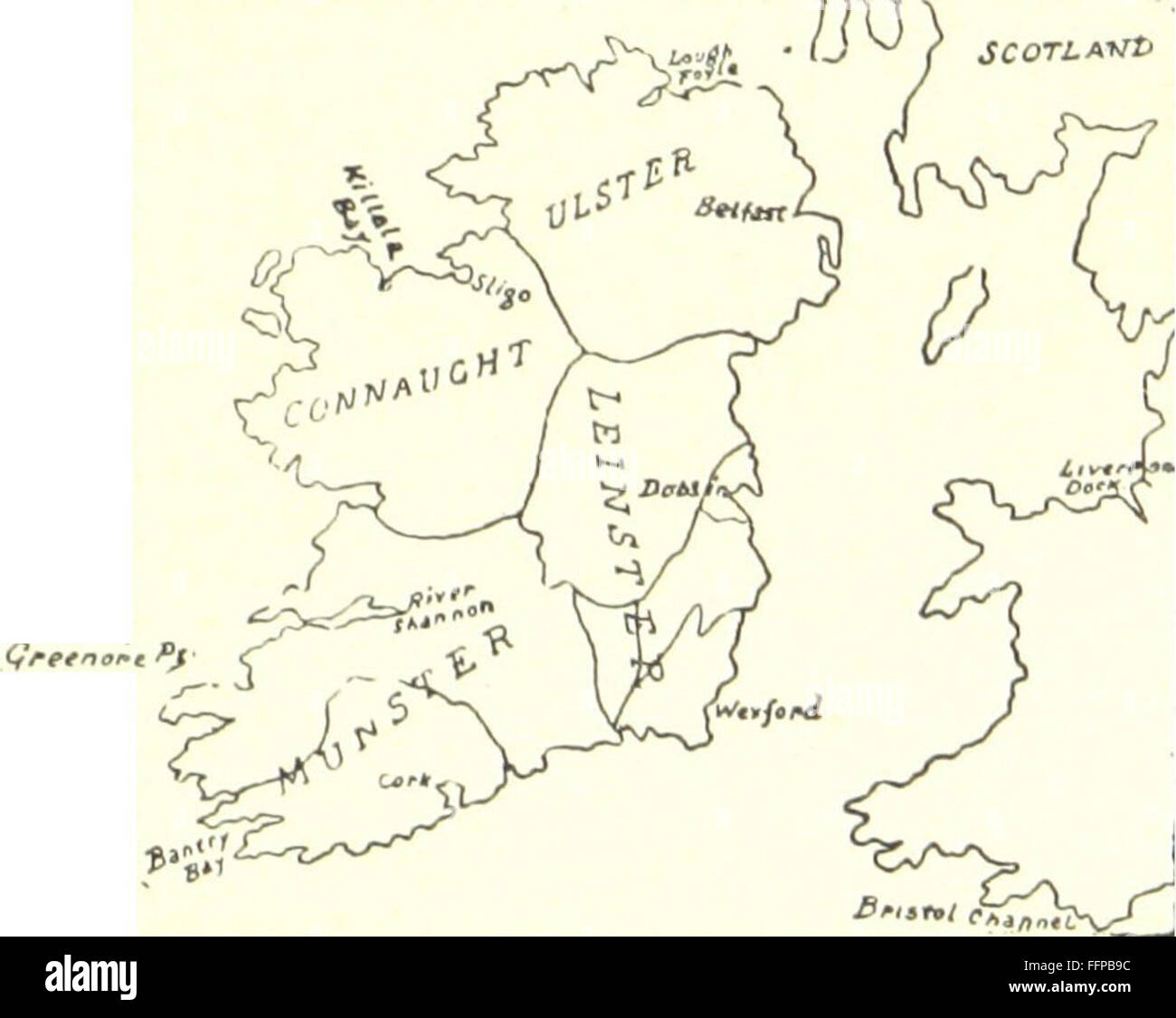 Rebellion 1798 map hi-res stock photography and images - Alamy