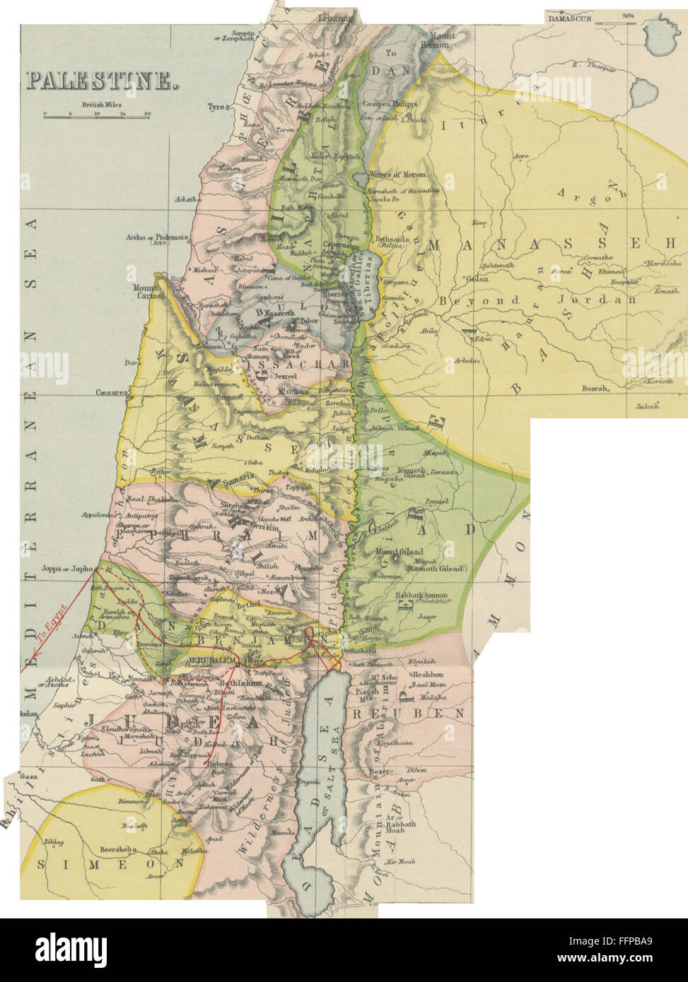 This vintage book documents a pilgrimage to Palestine during 1893-1894 ...
