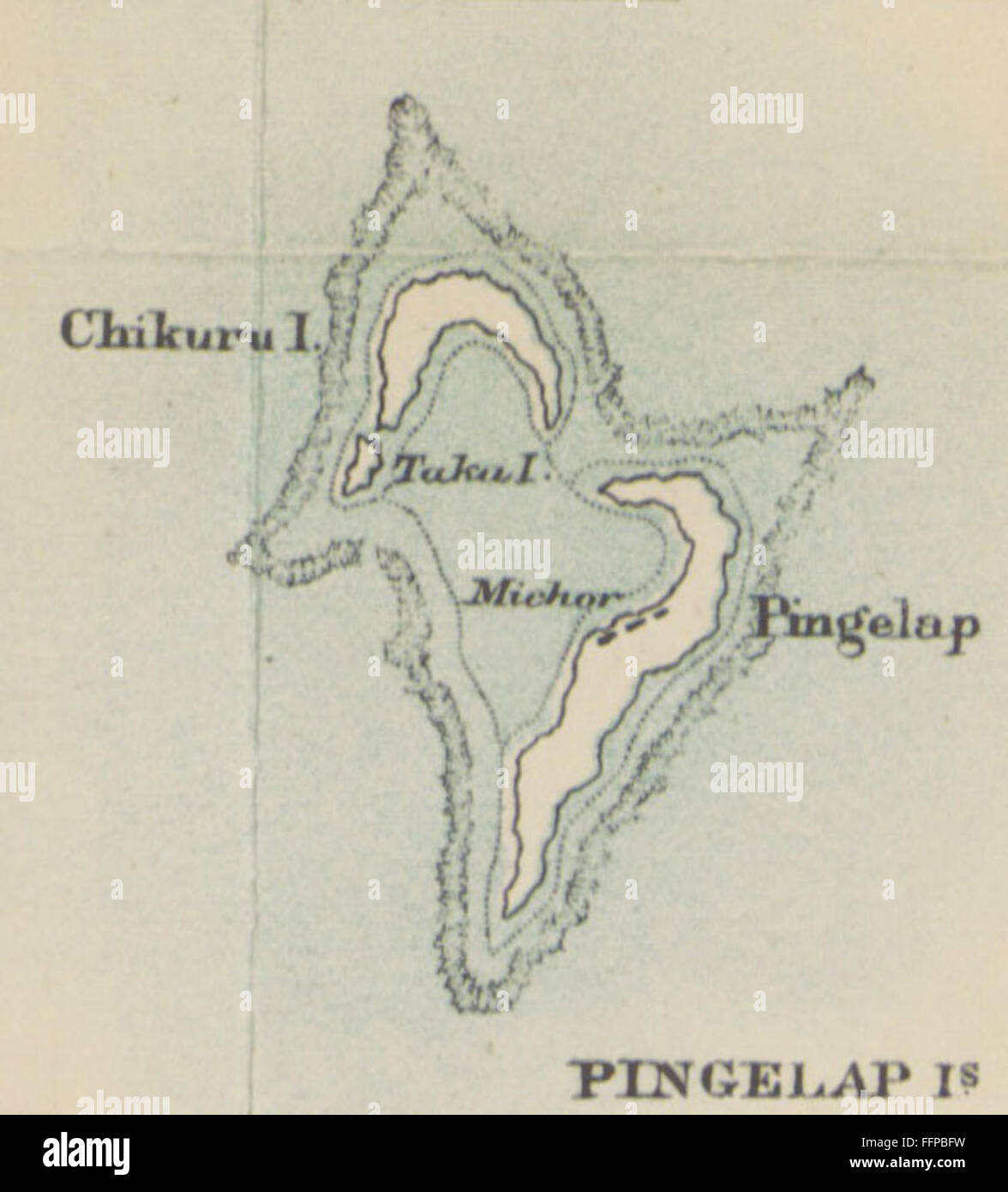 A vintage travel book titled 'The Caroline Islands' that explores the ...