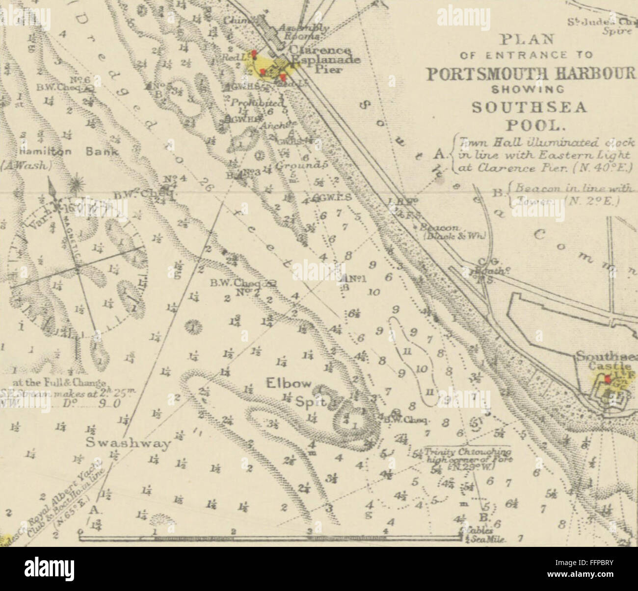 Vintage nautical chart hi-res stock photography and images - Alamy