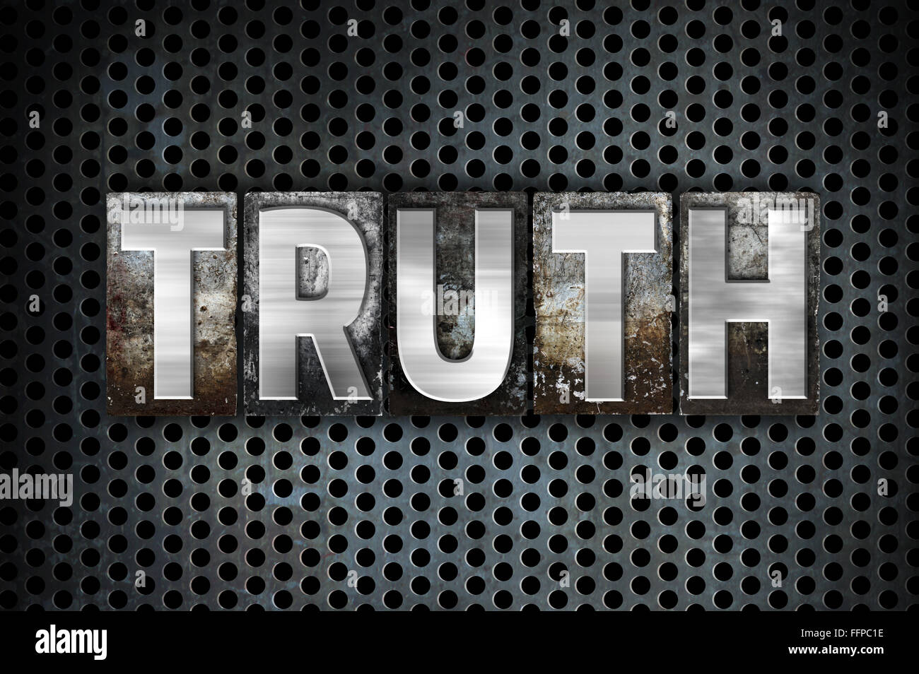Word truth written in vintage hi-res stock photography and images - Alamy