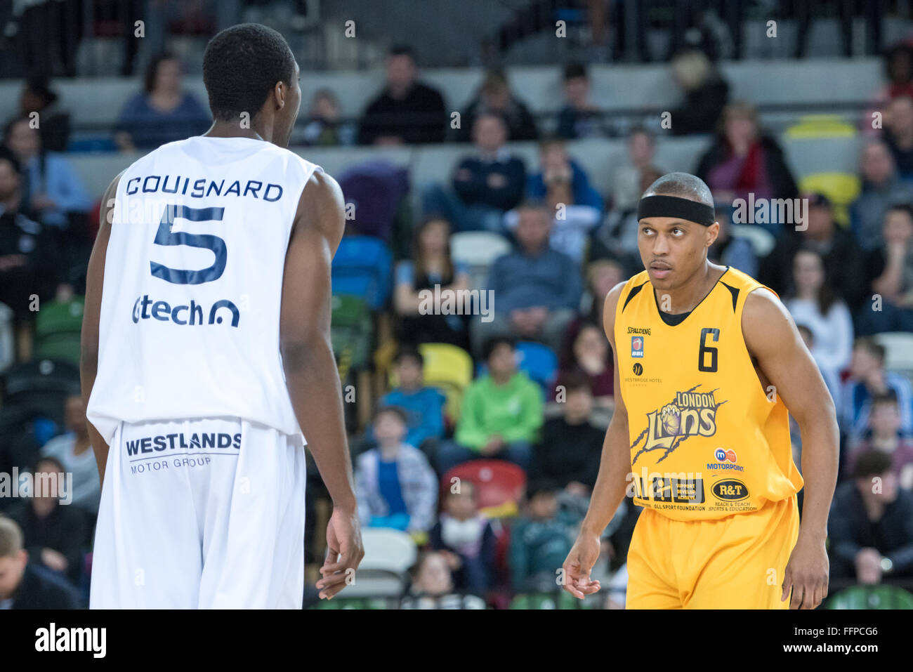 London, England, 16 February 2016. London Lions Andre Lockhart (06 ...