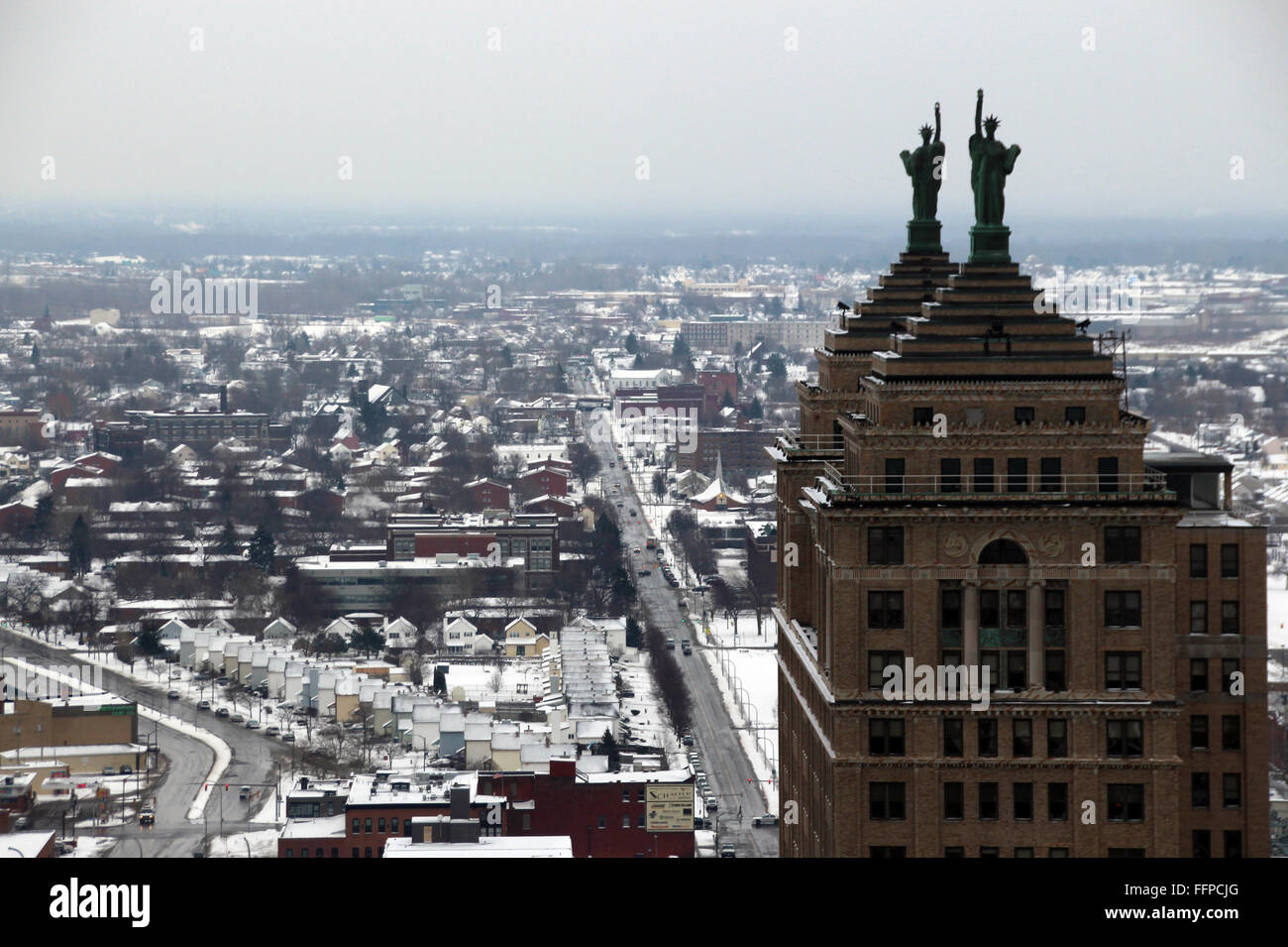 Buffalo, NY, USA. 14th Jan, 2016. The Liberty Building in Buffalo, NY ...