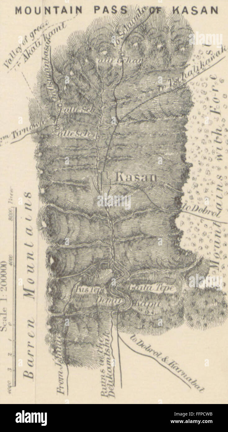 Rumelia map hi-res stock photography and images - Alamy