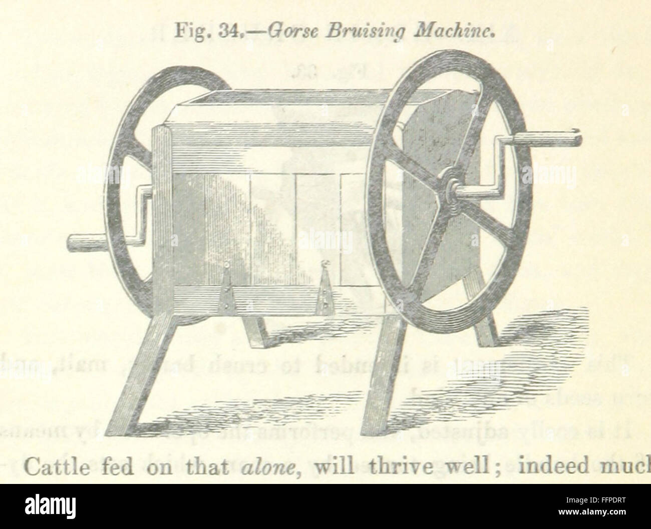 This vintage book examines the evolution of farming implements ...