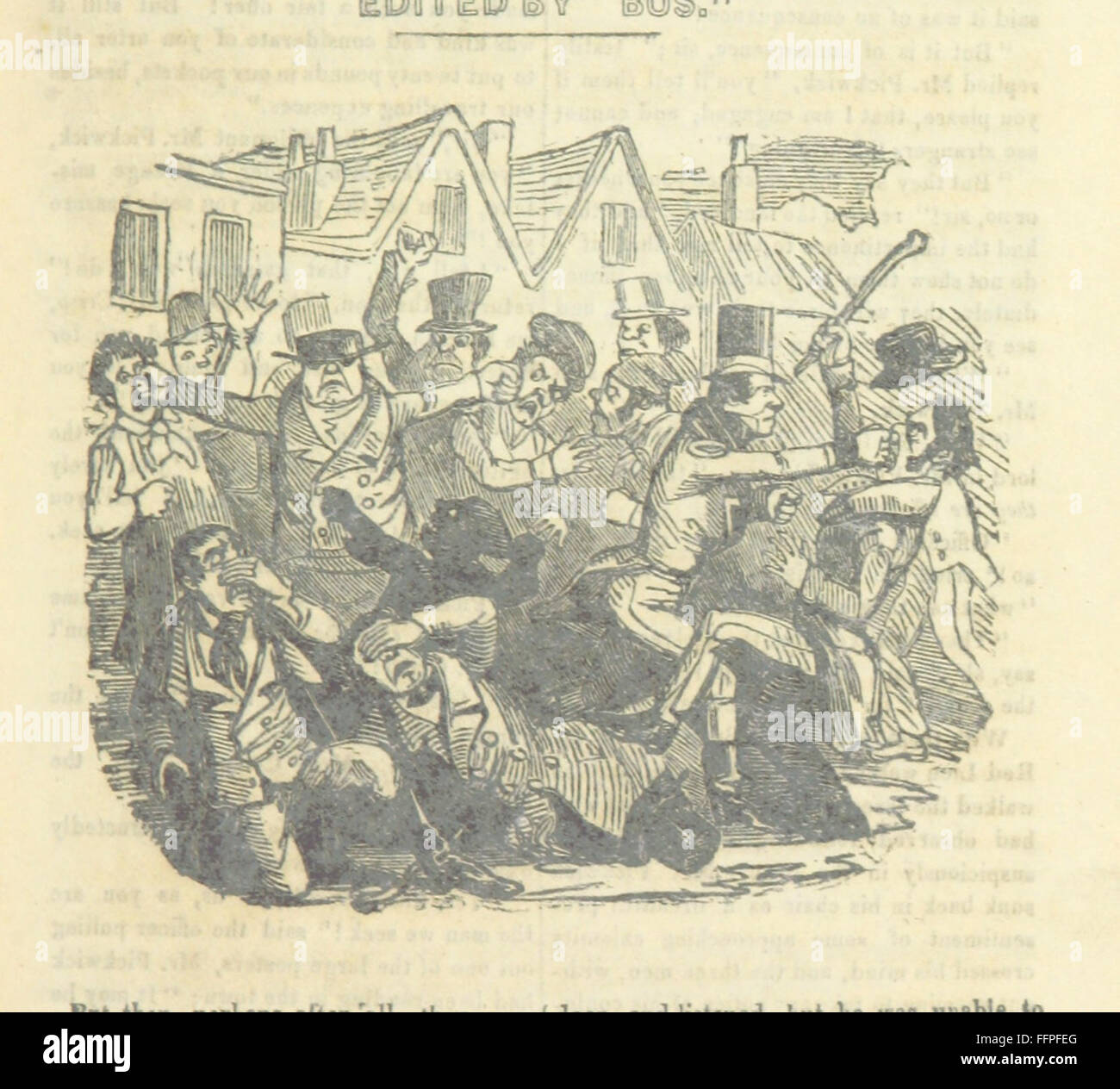 This vintage book features the posthumous notes of the Pickwickian Club ...