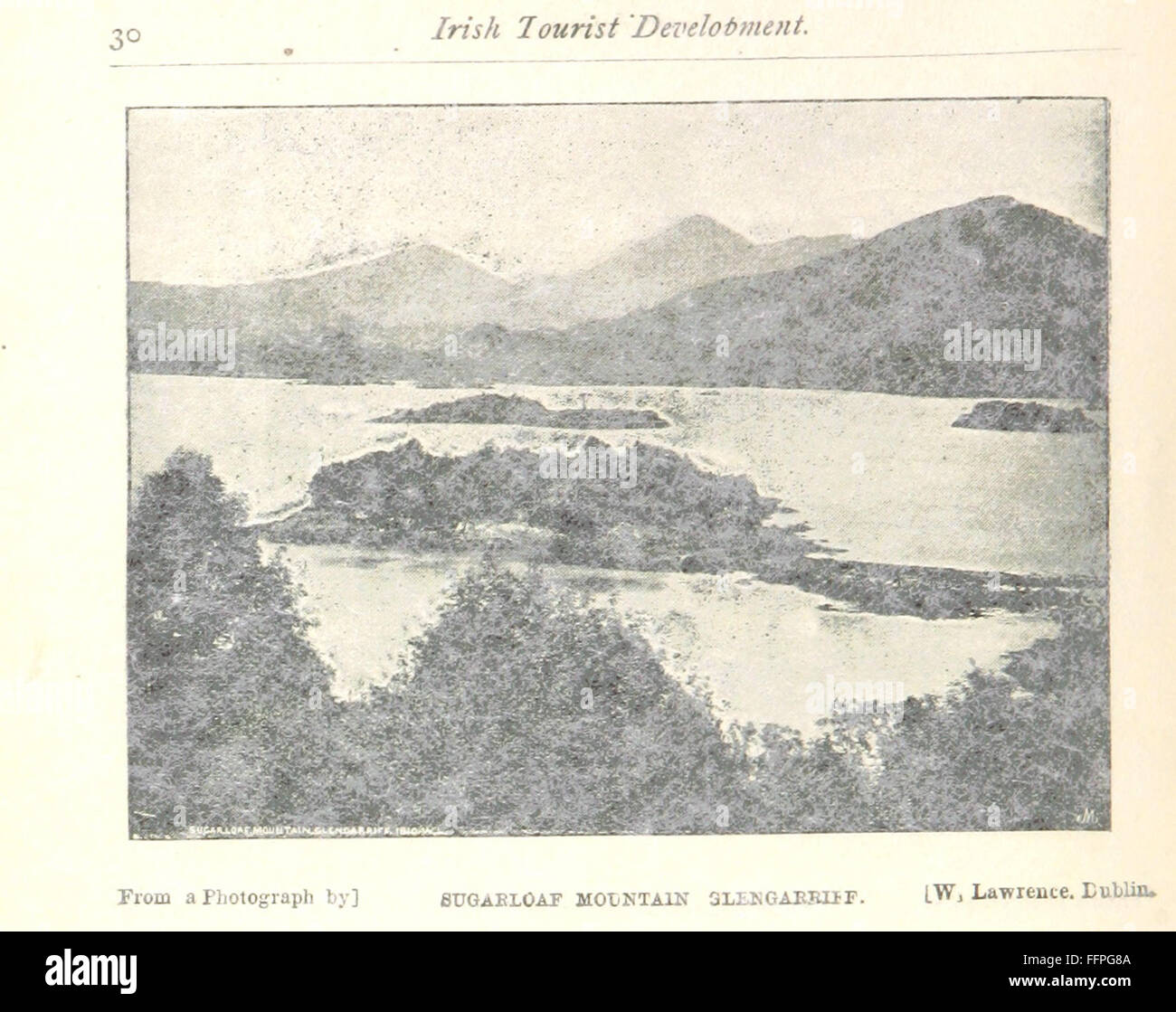 'Irish Tourist Development' is a vintage illustrated guide offering a ...