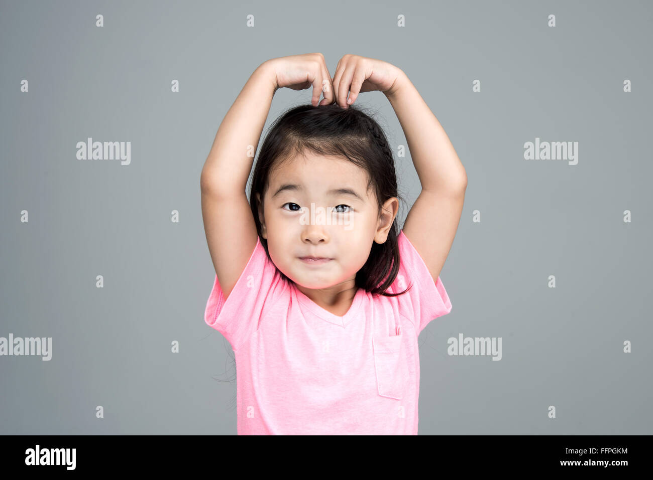 Asian cute girl smile hi-res stock photography and images - Alamy