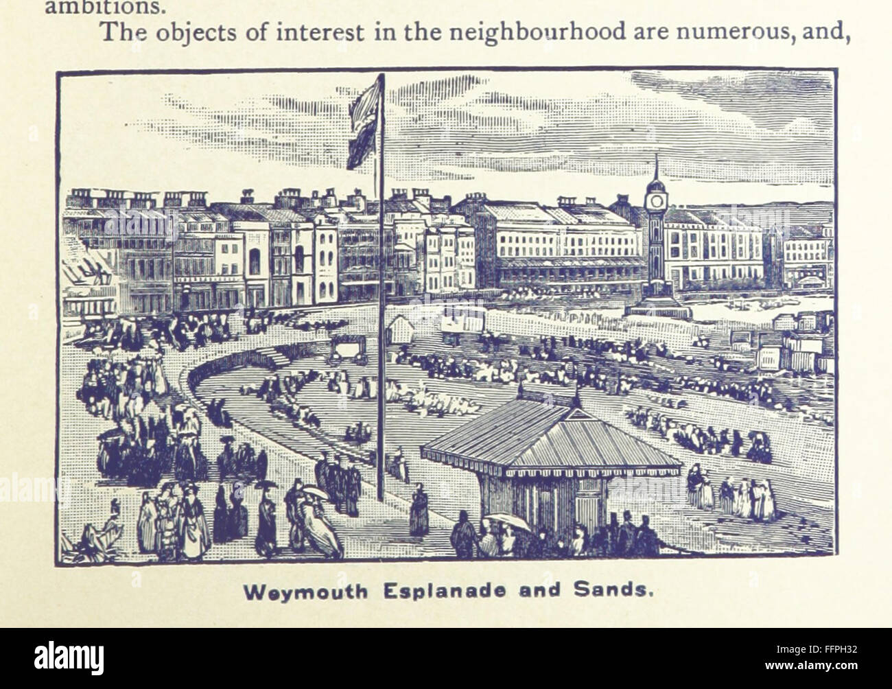 This vintage book offers a picturesque journey through the three ...