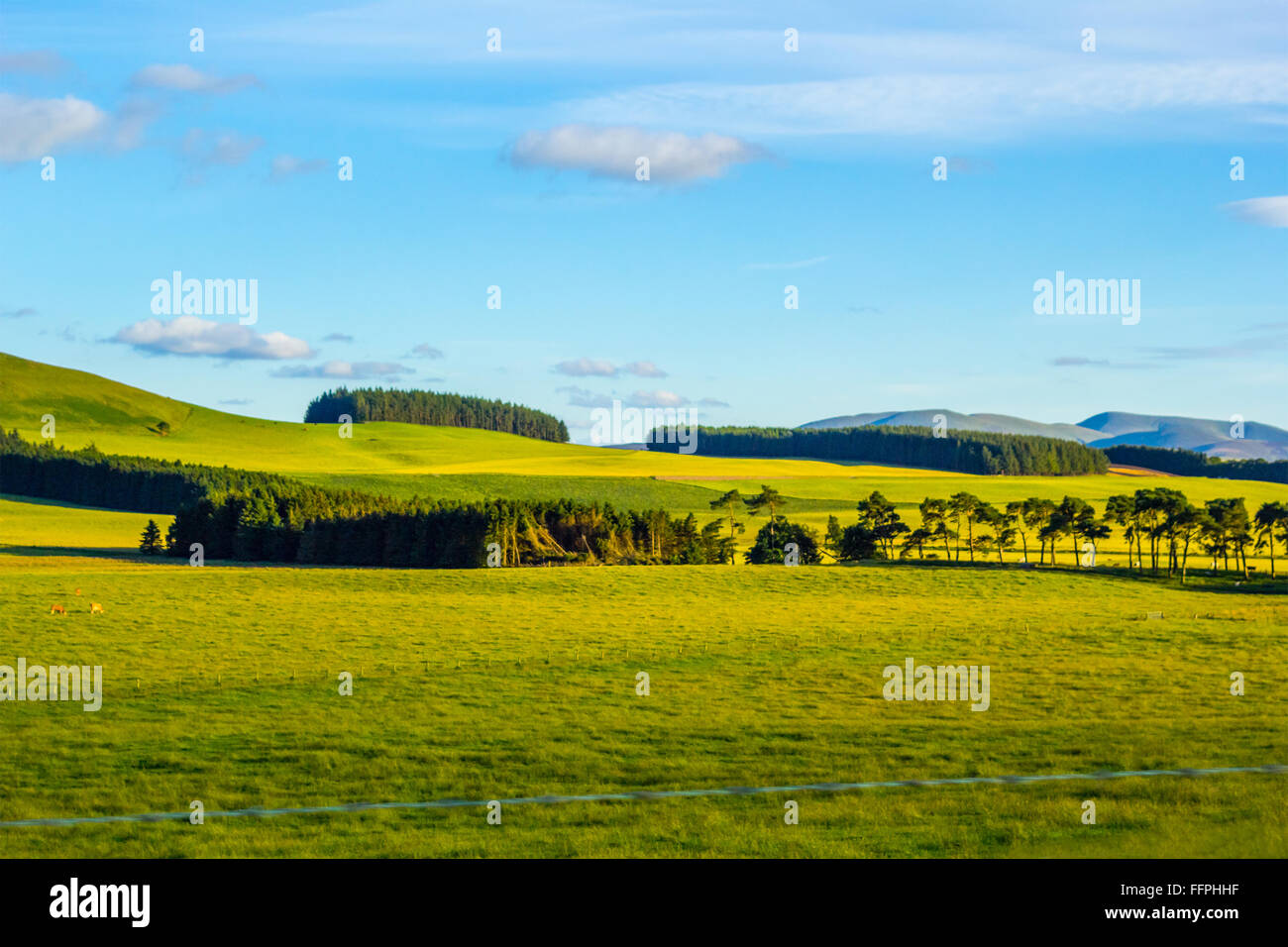 British landscape in Summer Stock Photo - Alamy