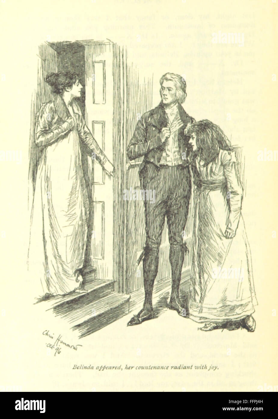 This illustrated edition of 'Belinda' includes detailed illustrations ...