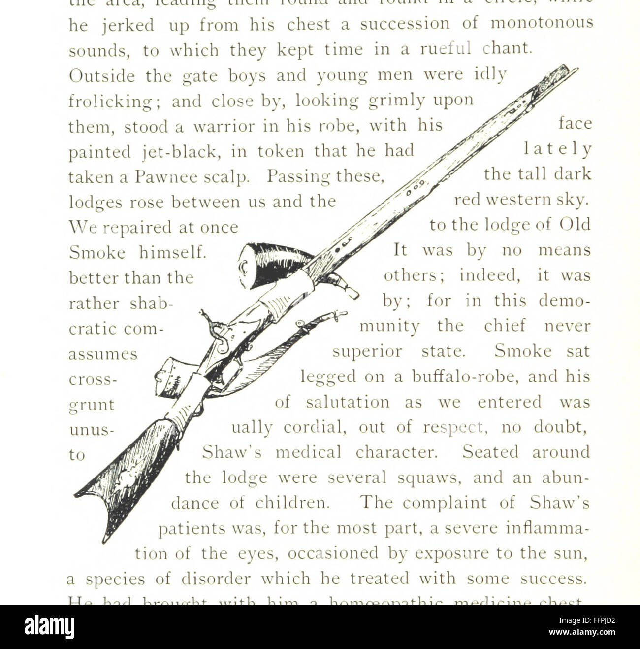 This vintage book, 'The Oregon Trail', documents the pioneering journey ...