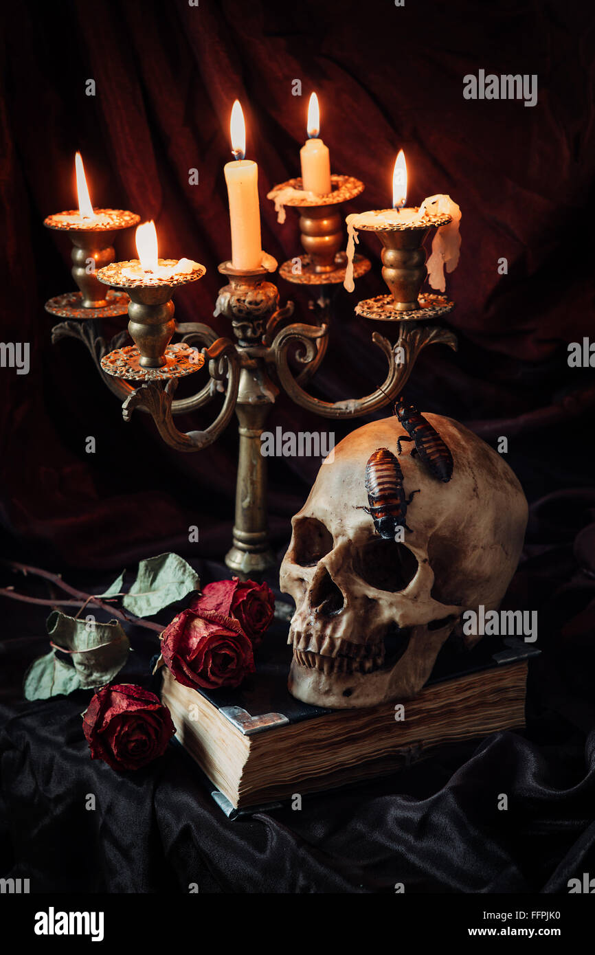 Gothic still life hi-res stock photography and images - Alamy
