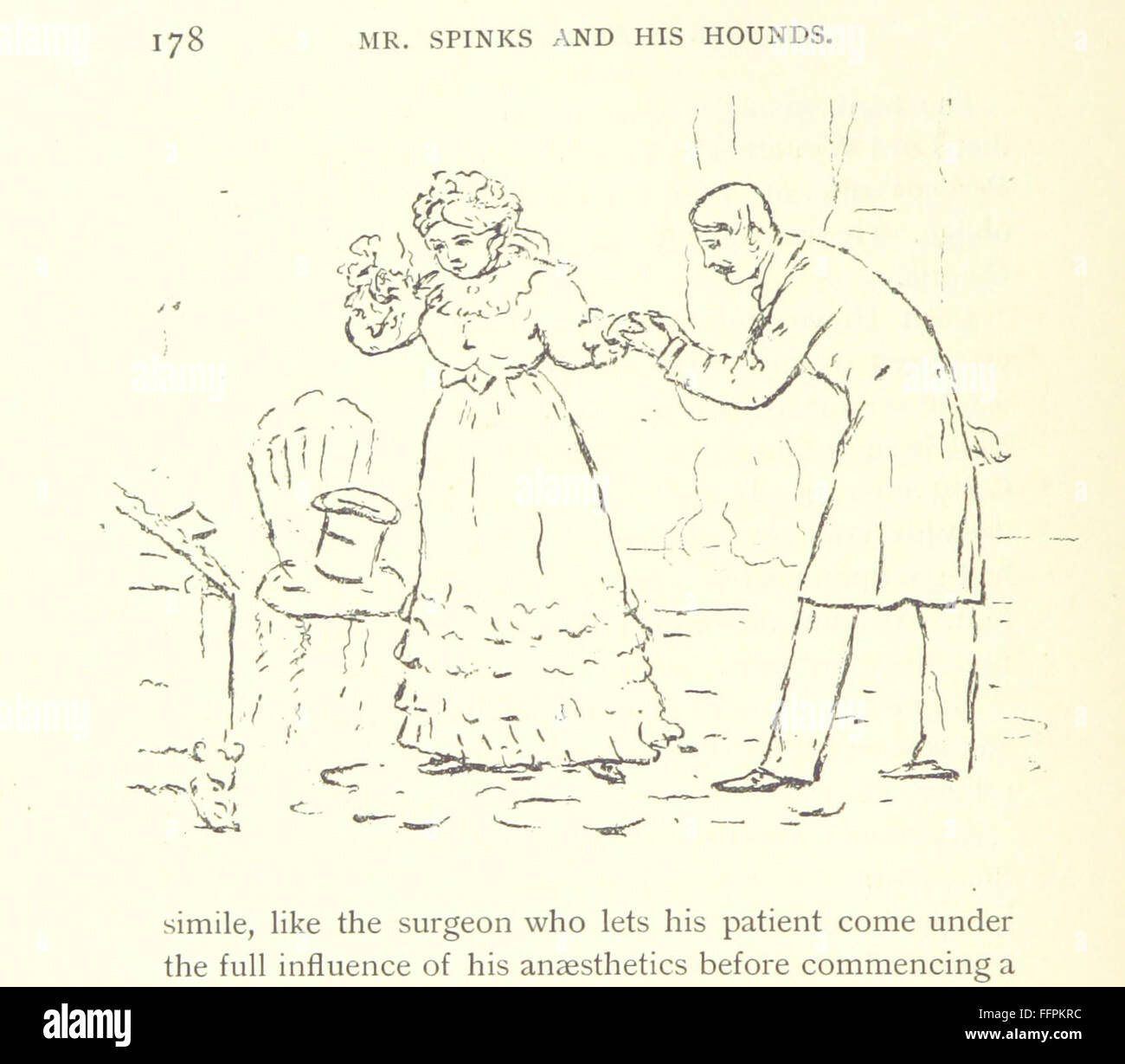 This vintage book, illustrated by C. Lutyens, tells the story of Mr. Spinks and his hounds ...