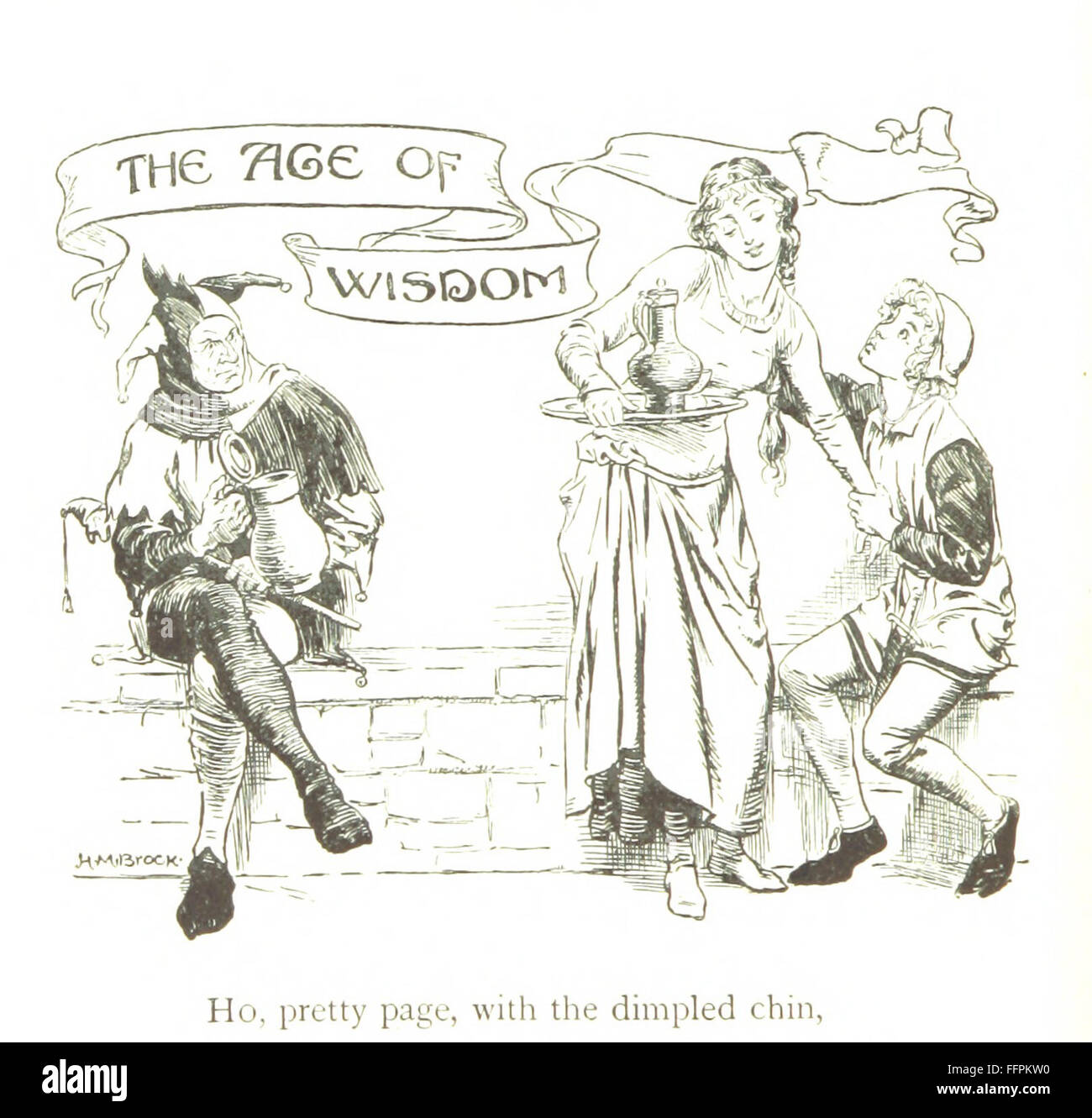 06 of 'Ballads and Songs ... With original illustrations by H. M. Brock ...