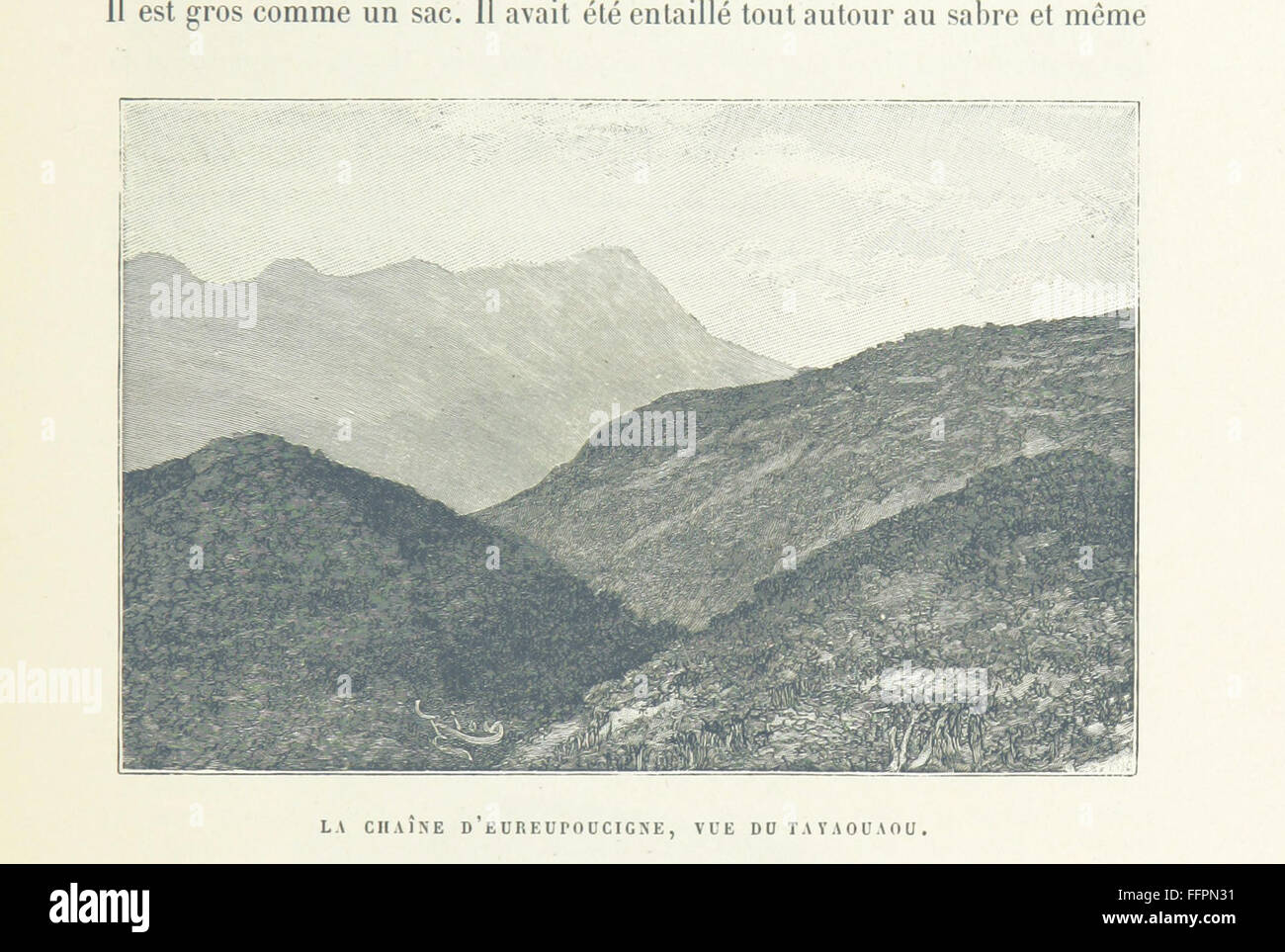 A vintage French book titled 'Chez nos Indiens', documenting four years ...