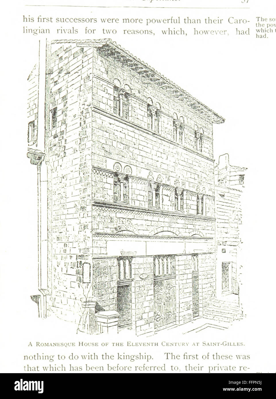 This vintage book outlines the development of the French nation ...