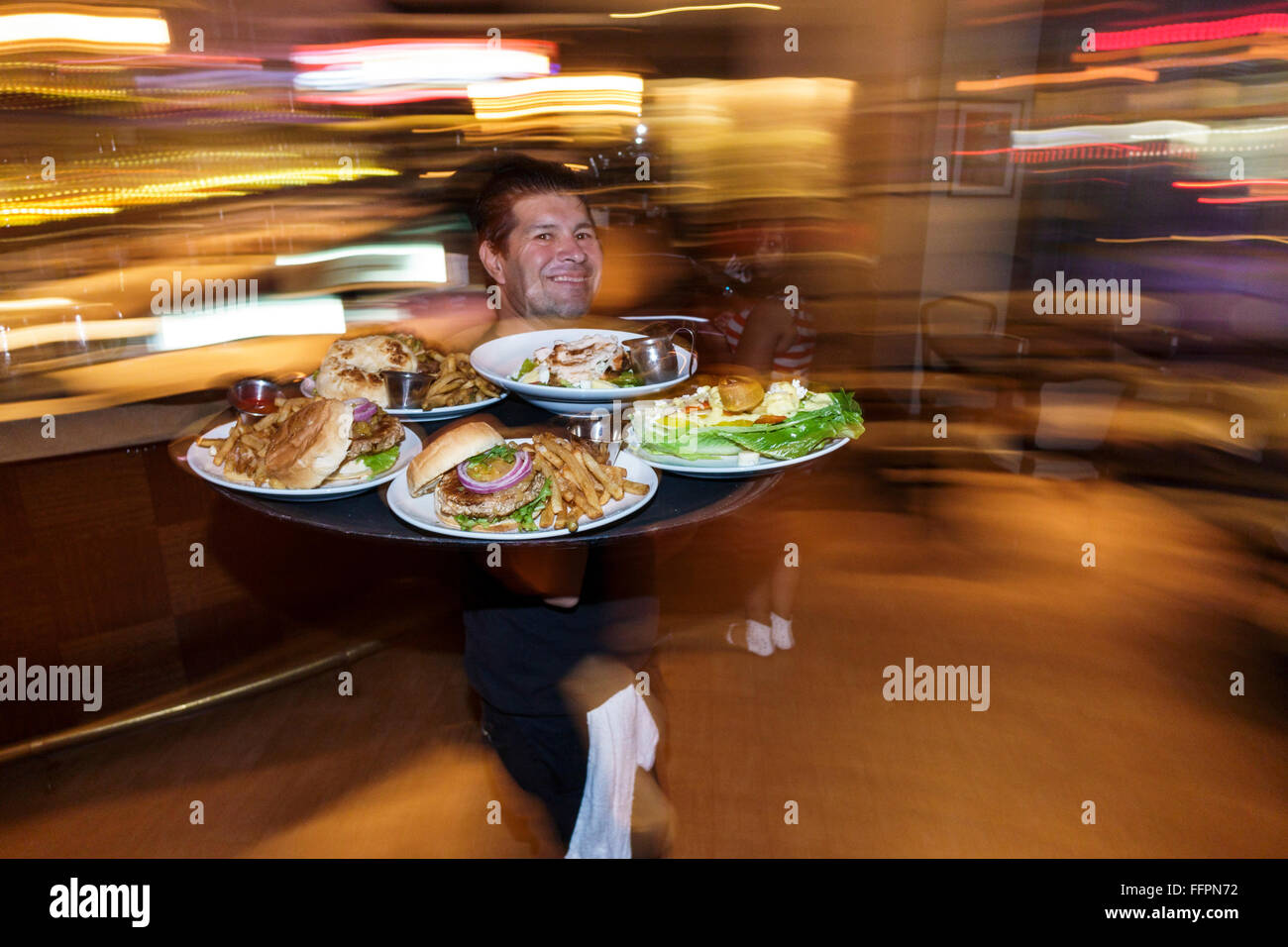 Dinner Eating At Night High Resolution Stock Photography and Images - Alamy