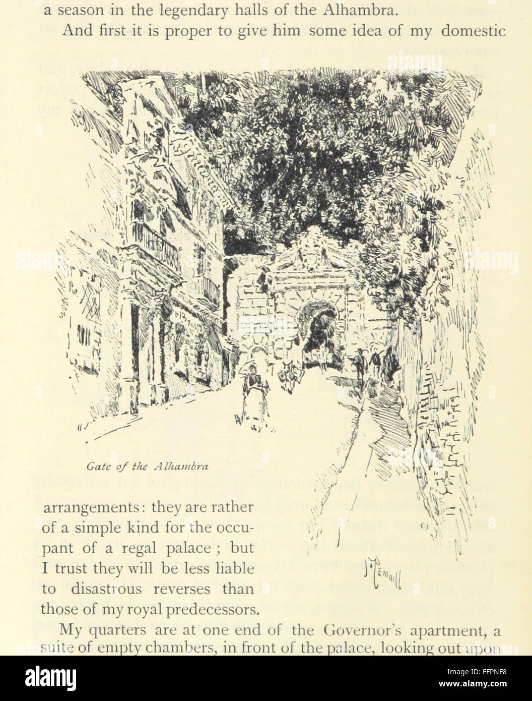 'The Alhambra' is a historical and cultural account of the Alhambra ...