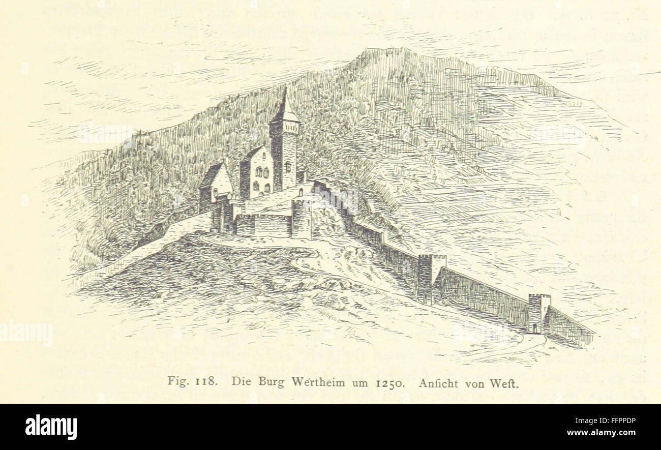 This vintage book offers a detailed history of Wertheim Castle on the ...