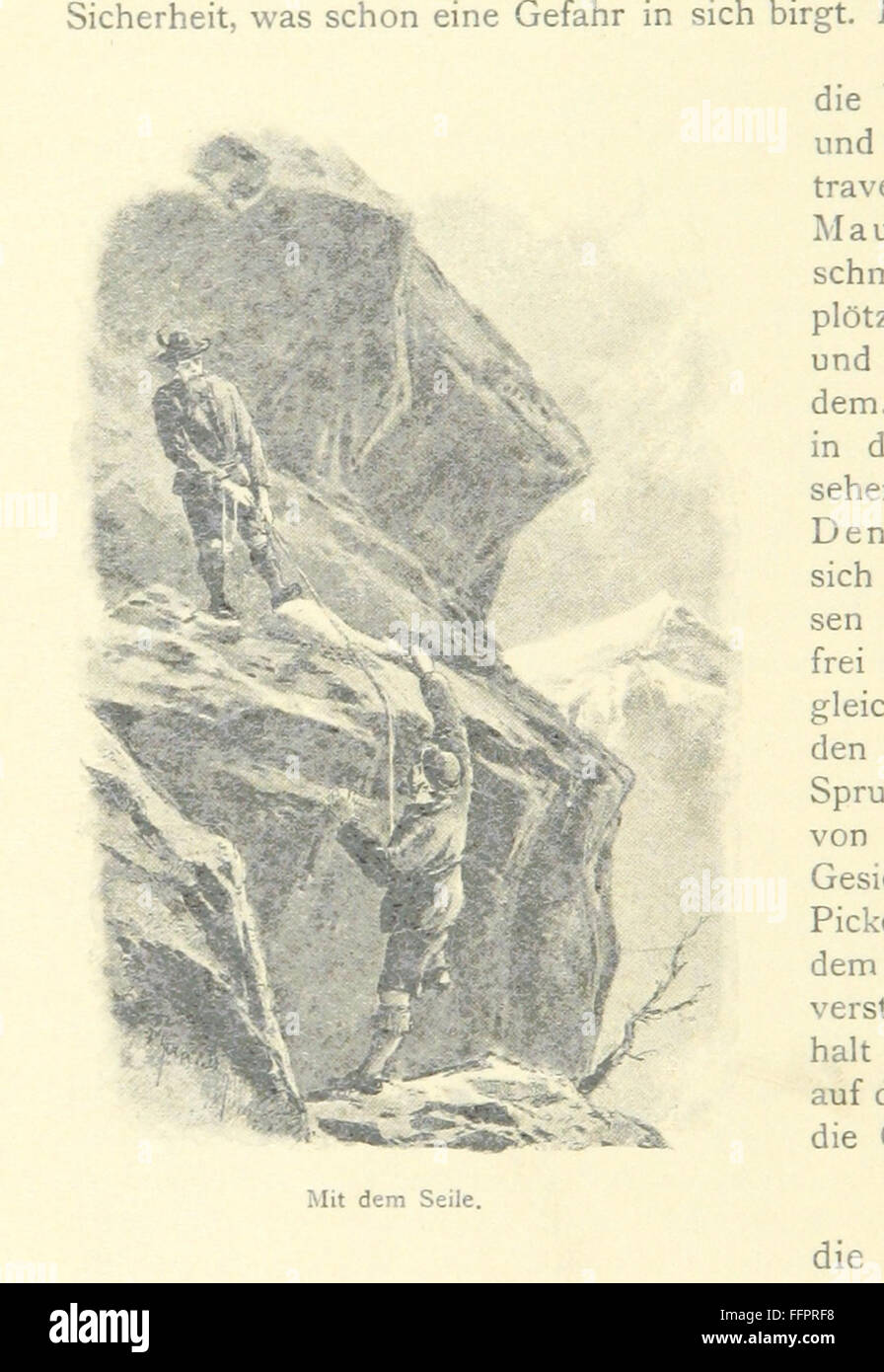 'Der Bergsteiger im Hochgebirge' is a vintage book focused on mountain ...