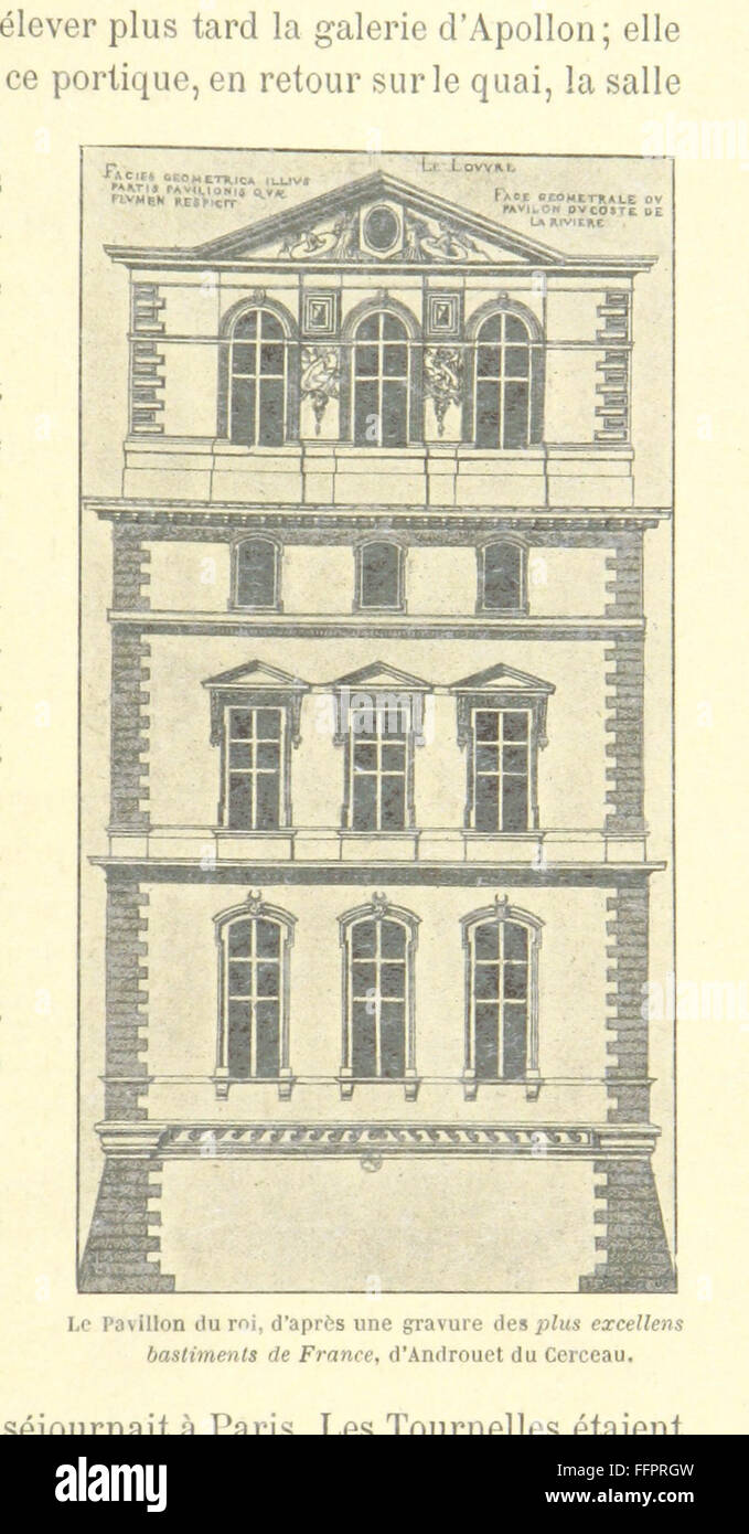 This French book explores the history of the Louvre Museum, accompanied ...