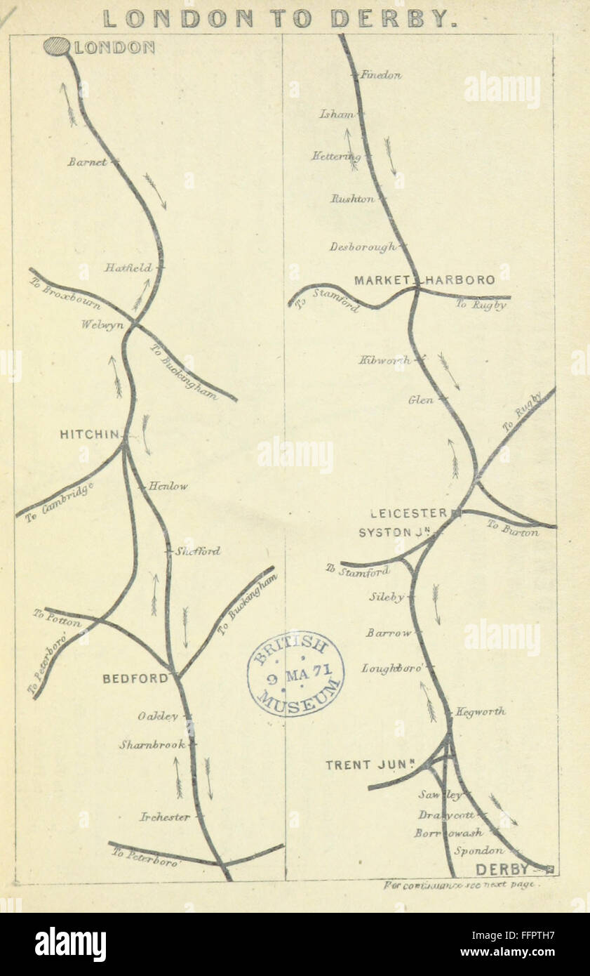 Manchester railway map hi-res stock photography and images - Alamy