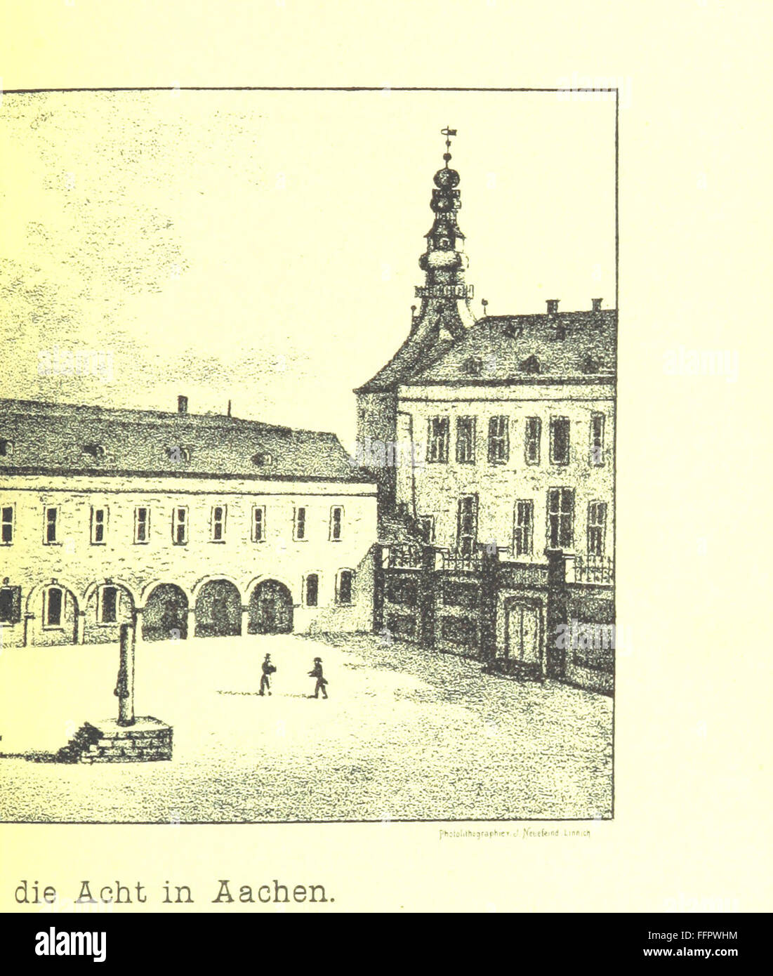 This German-language vintage book explores the history of Aachen ...