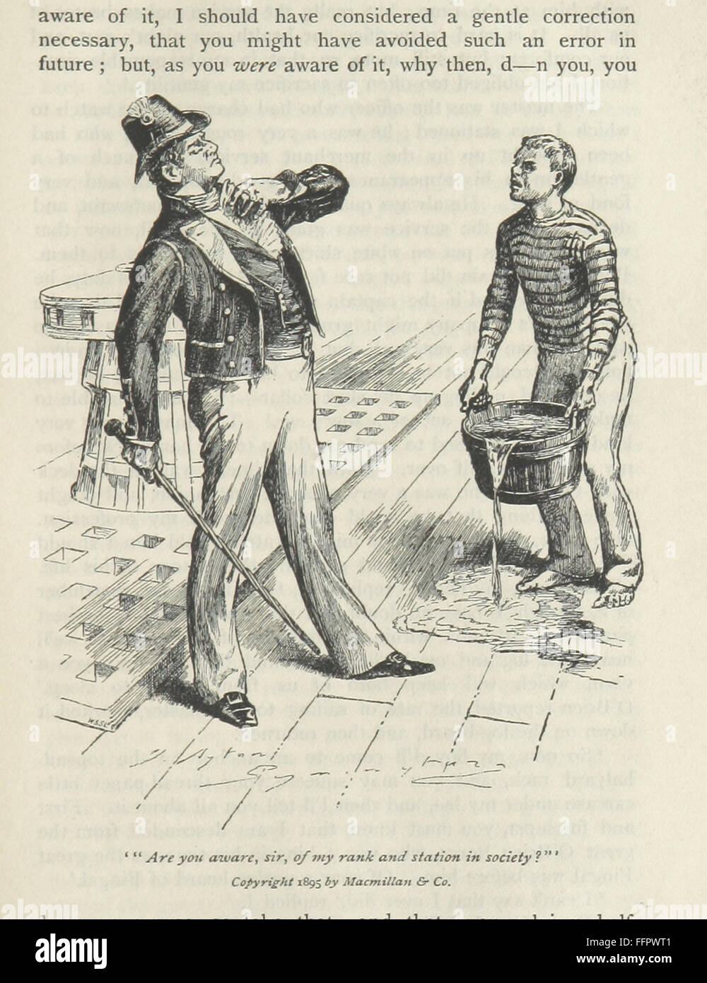 This illustrated edition of 'Peter Simple' features a story of ...