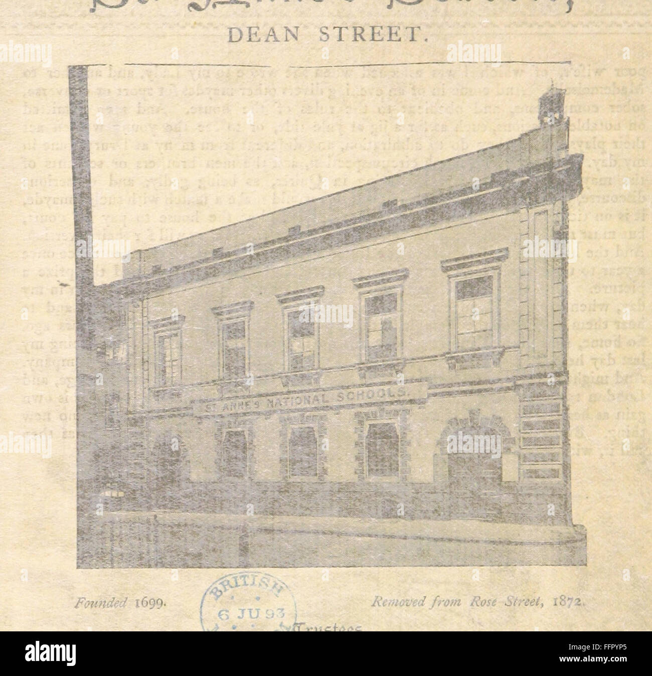 'The Story of Old Soho' is a vintage book recounting the history and ...