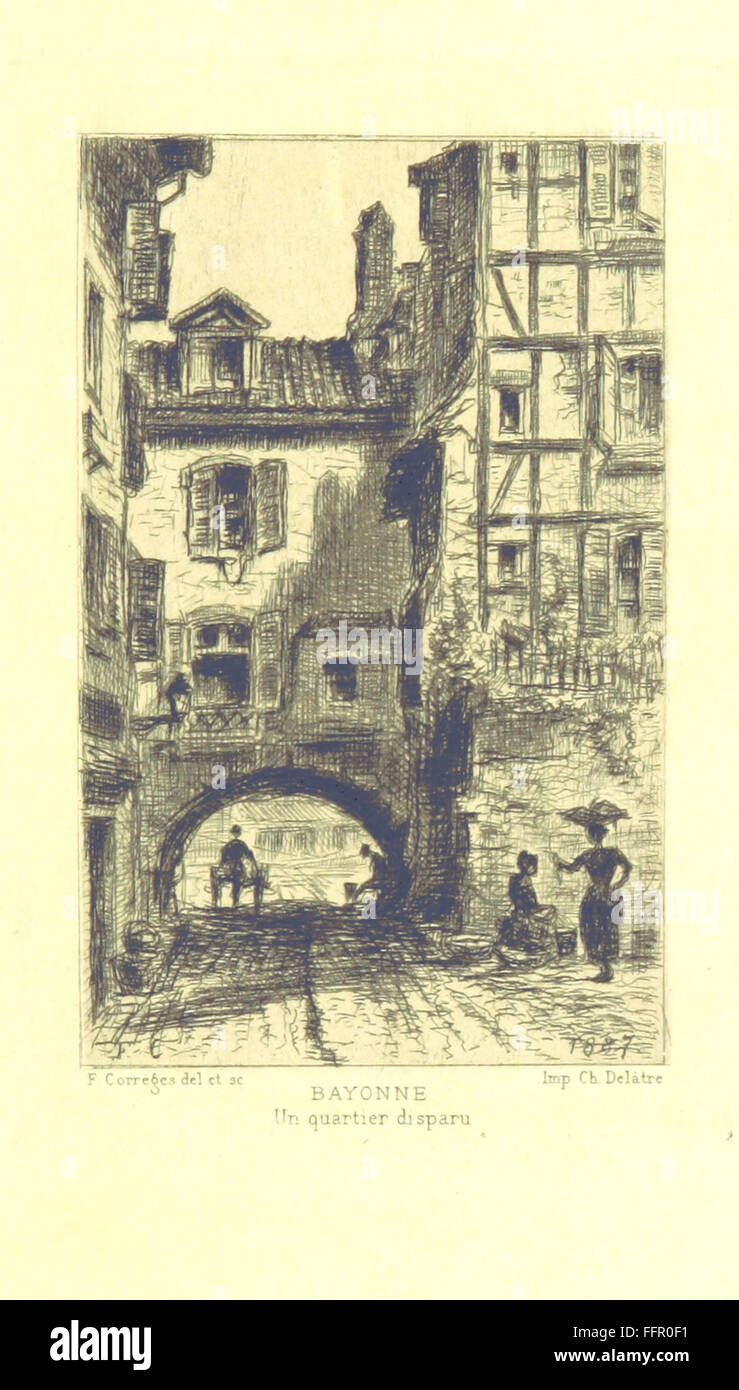 This vintage book showcases the historical and picturesque Bayonne ...