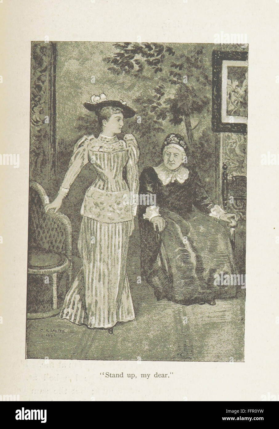 'Her Portrait, or Phillida's Fortunes' is a fictional story illustrated ...