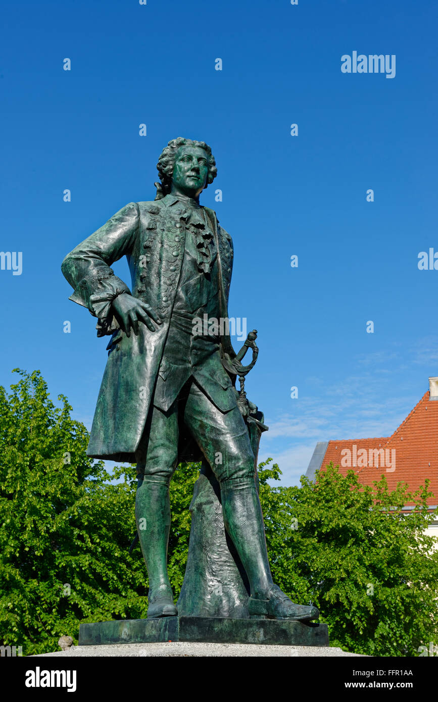 Monument, Frederick II. Of Prussia as crown prince, Frederick the Great ...