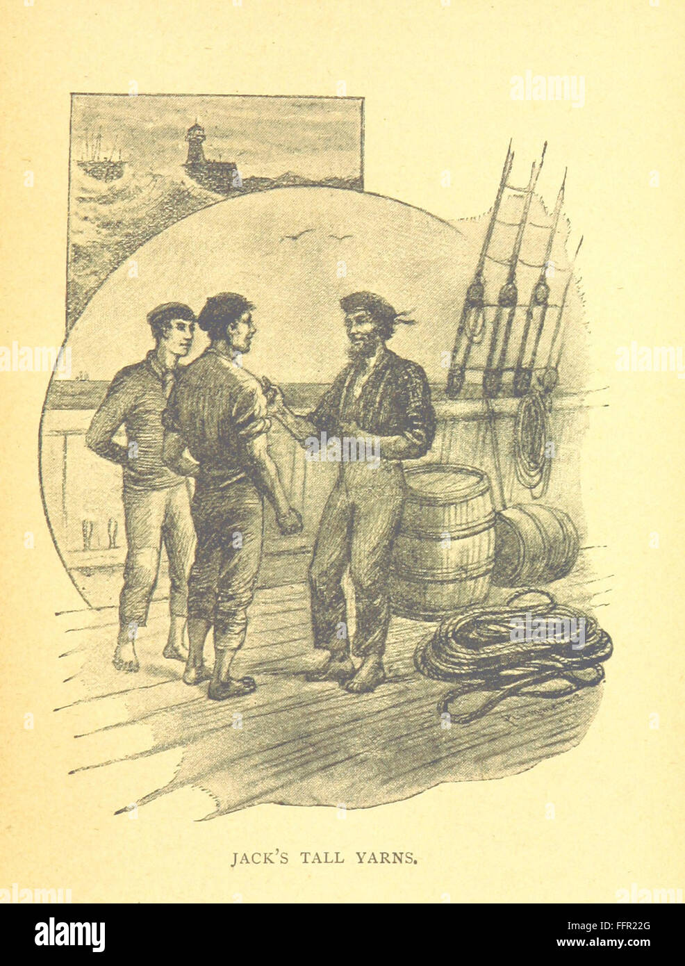 This vintage book tells the story of Richard Galbraith, a mariner, and ...