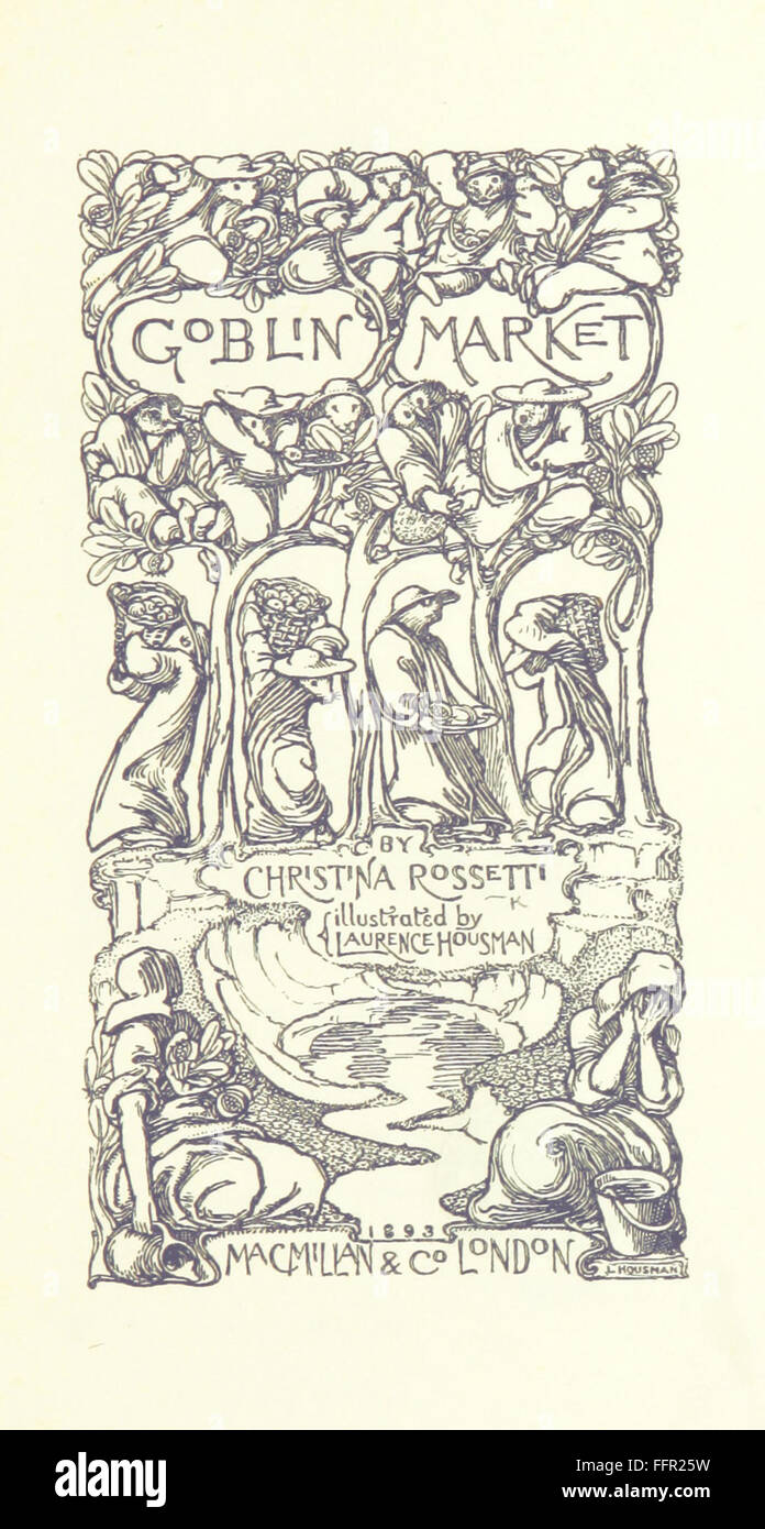 'Goblin Market' is a vintage book by Christina Rossetti, featuring the ...
