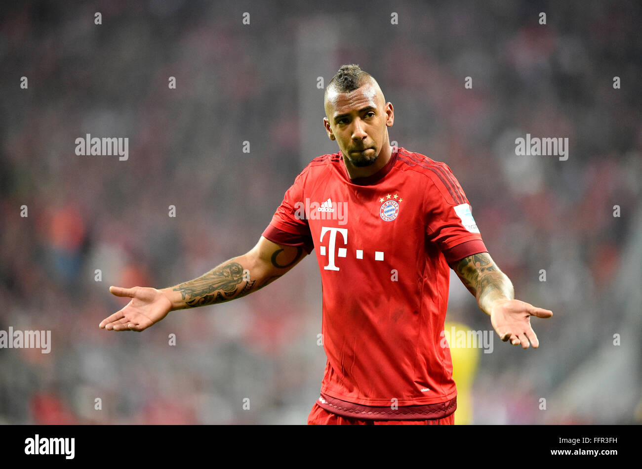 Jerome Boateng, Bayern Munich, Allianz Arena, Munich, Bavaria Stock ...