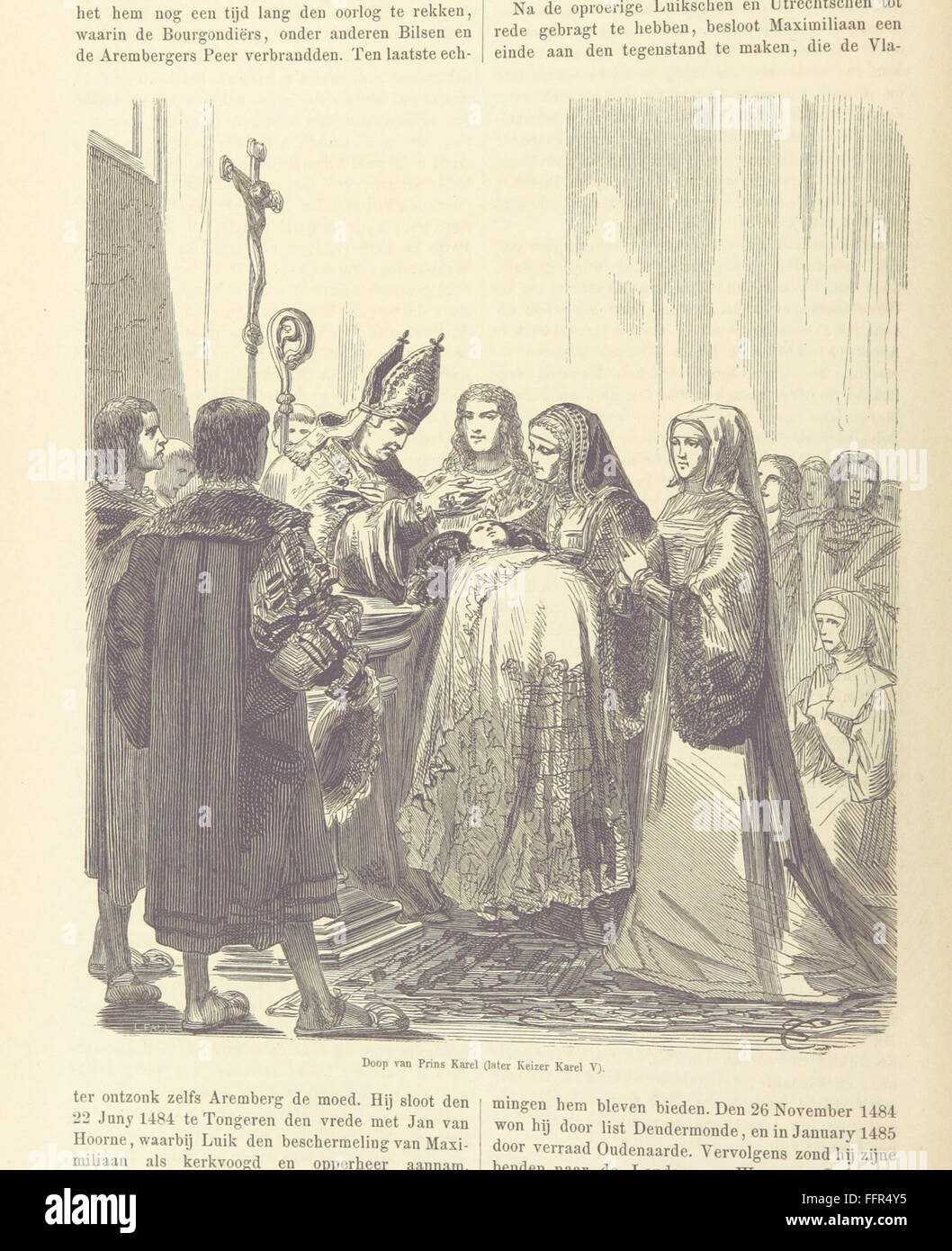 'Geschiedenis der zeventien Nederlanden' is a Dutch-language history ...