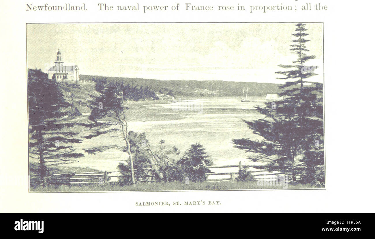 A vintage historical book documenting the history of Newfoundland ...