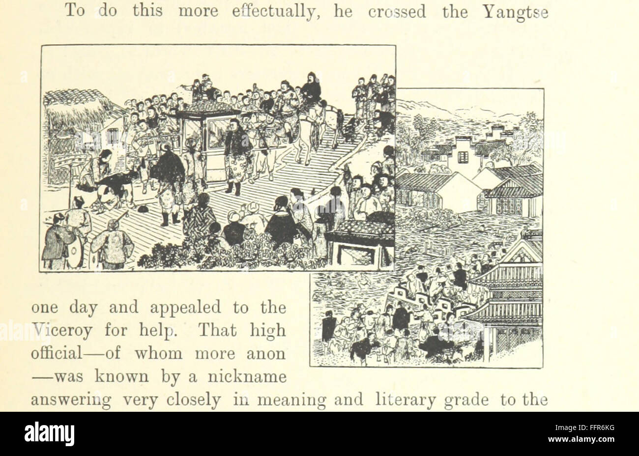 A series of sketches illustrating the village life of central China ...