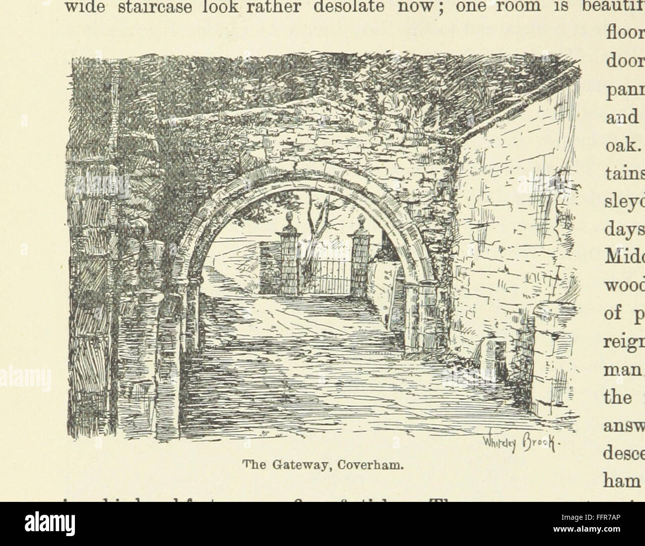 A travel narrative detailing a journey through the valleys of the Nidd ...