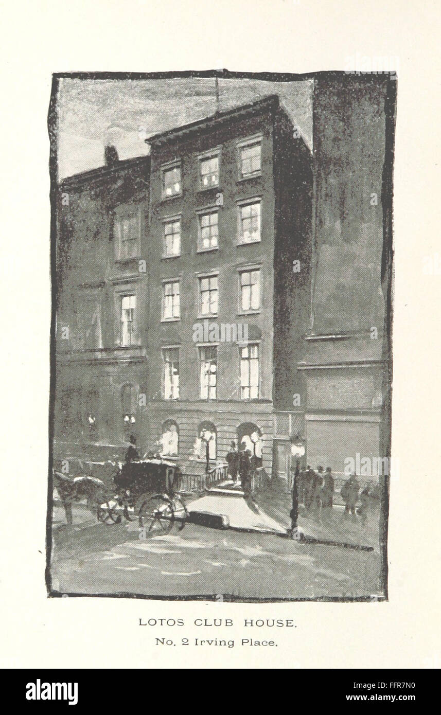 A brief history of the Lotos Club, a prominent social club in New York City. This illustrated ...