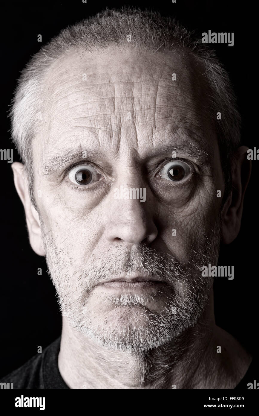 Angry eyes man hi-res stock photography and images - Alamy