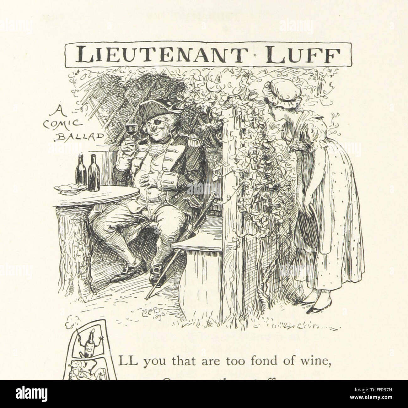 This vintage collection features humorous poems, accompanied by ...