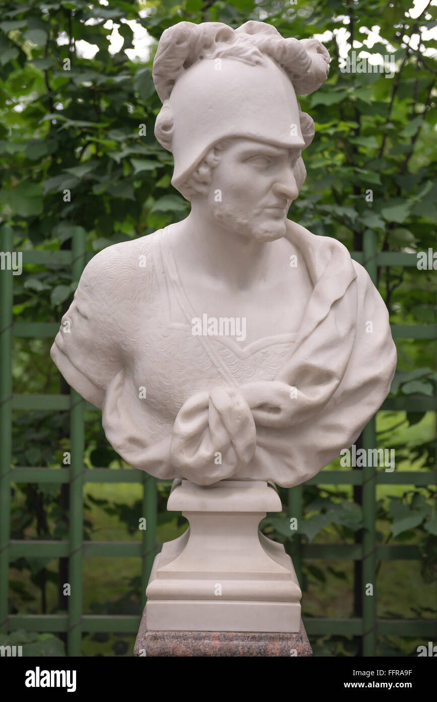 Mars god statue roman hi-res stock photography and images - Alamy
