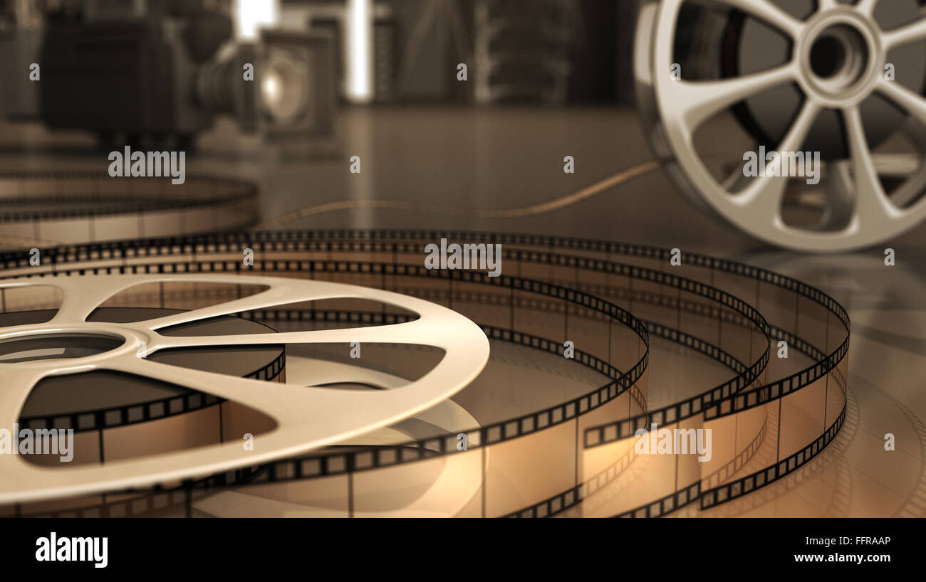 Cinema tape hi-res stock photography and images - Alamy