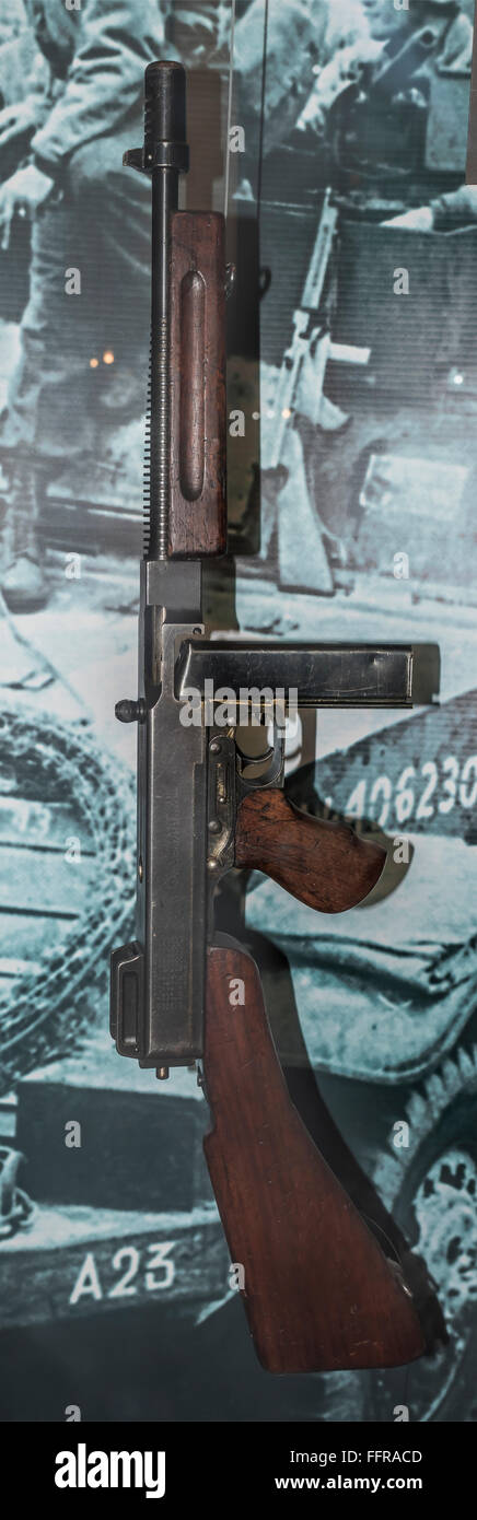 Thompson Submachine Gun High Resolution Stock Photography and Images ...