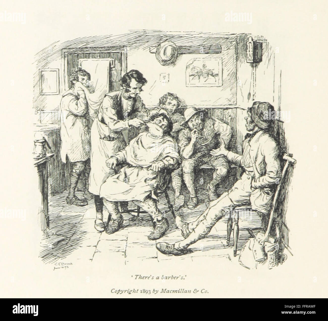 This collection of humorous poems includes illustrations by C. E. Brock ...