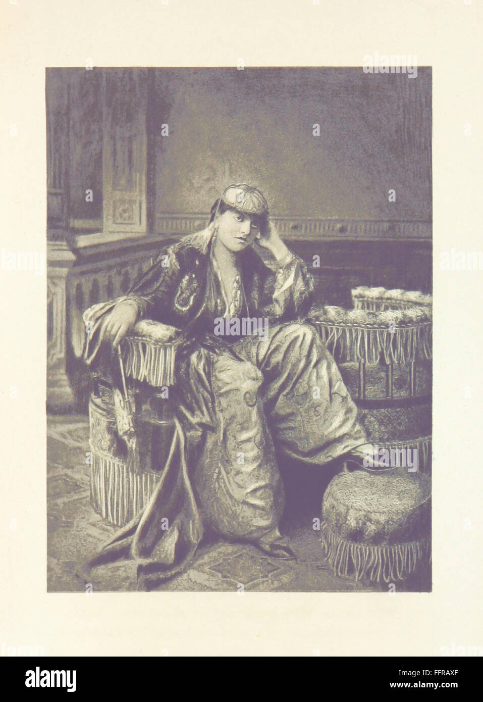 An illustrated travelogue detailing the Levant region, showcasing its ...