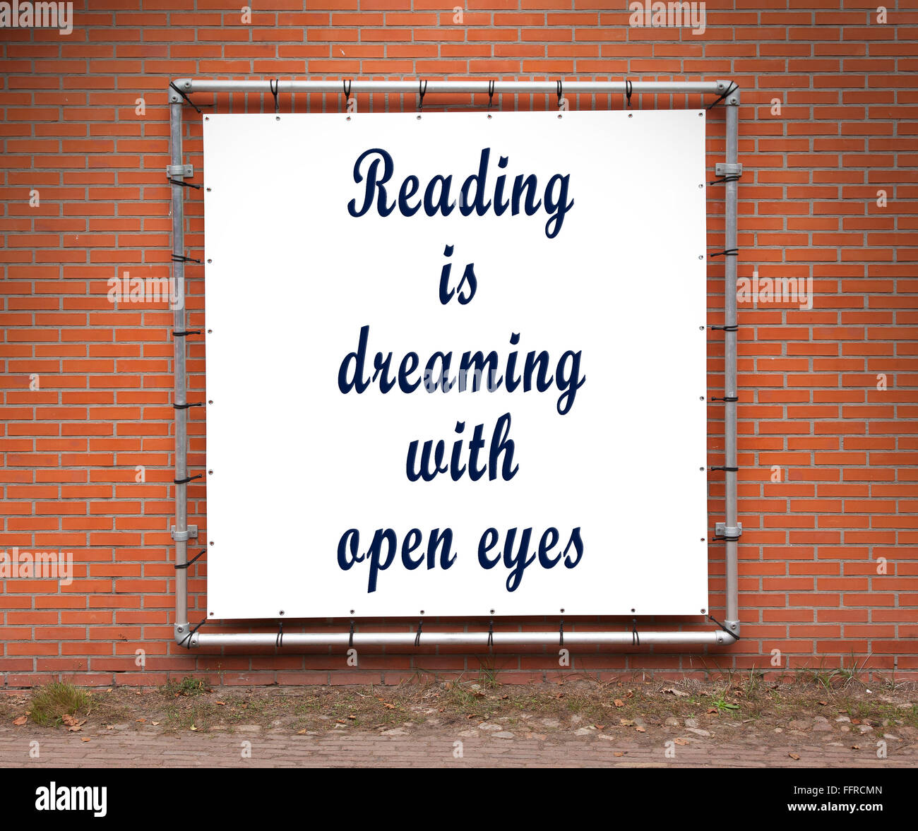 Reading is dreaming with open eyes hi-res stock photography and images ...