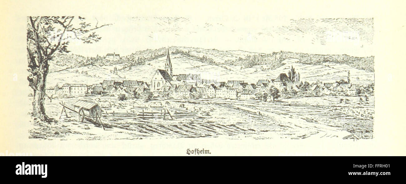 A vintage German-language handbook providing a geographic and ...